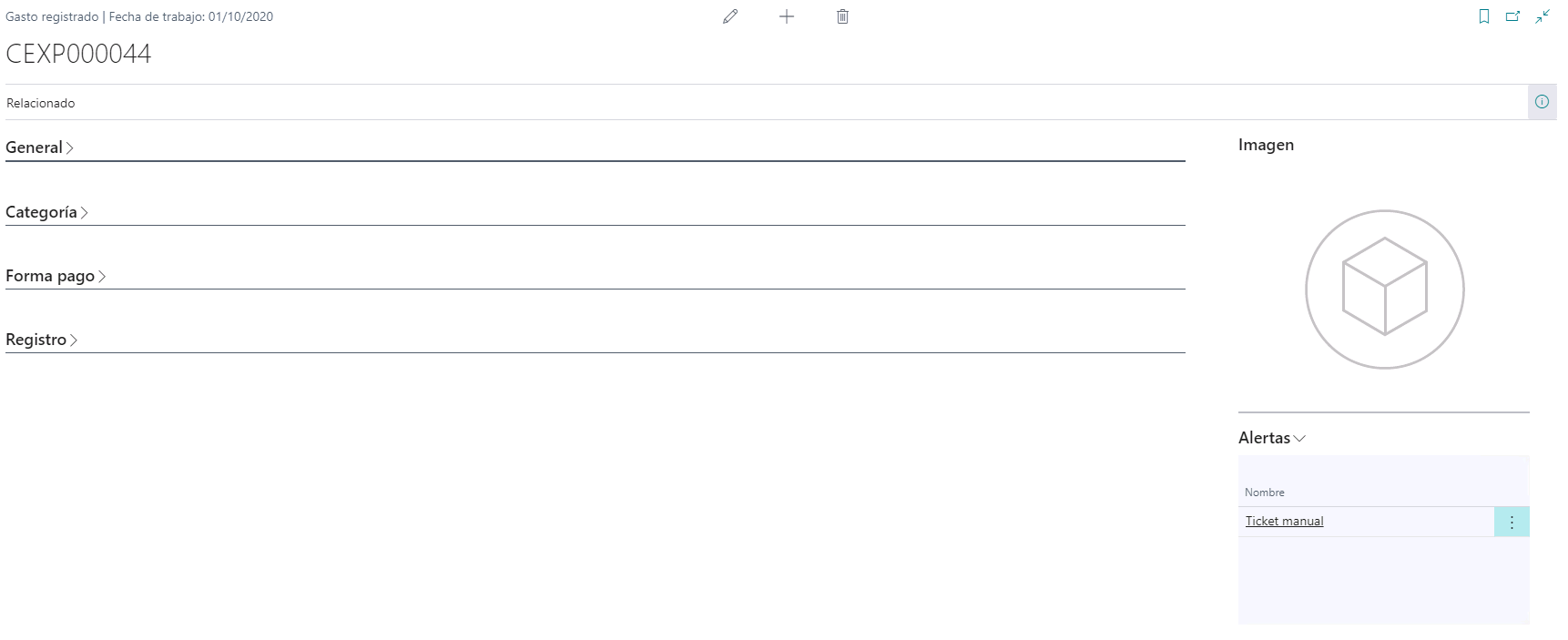 Gastos registrados - InnoQubit Docs