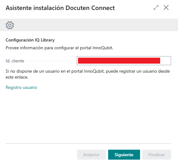 Asistente instalación - InnoQubit Docs