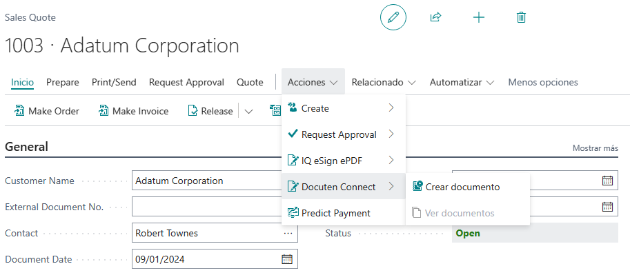Documentos de venta - InnoQubit Docs