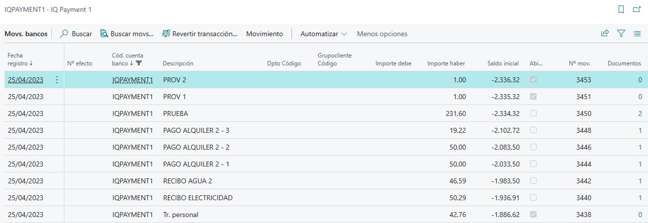 Cuentas bancarias - InnoQubit Docs