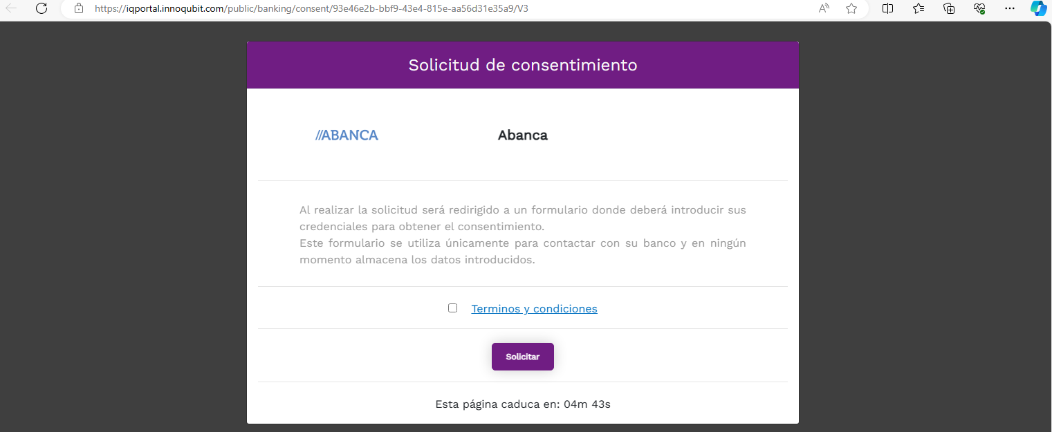 Bancos - InnoQubit Docs