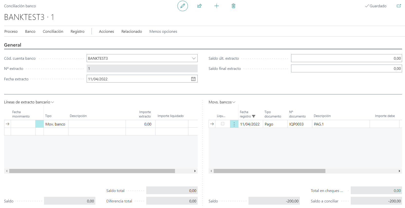 Conciliación bancaria - InnoQubit Docs