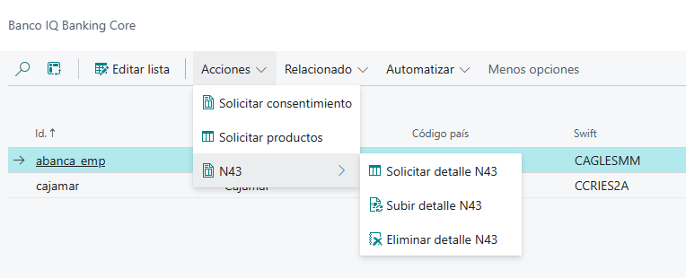 Bancos - InnoQubit Docs