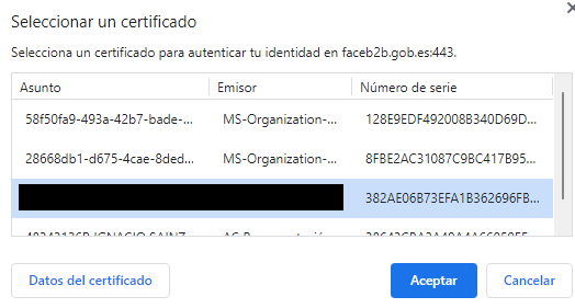 Registro en la plataforma FaceB2B - InnoQubit Docs