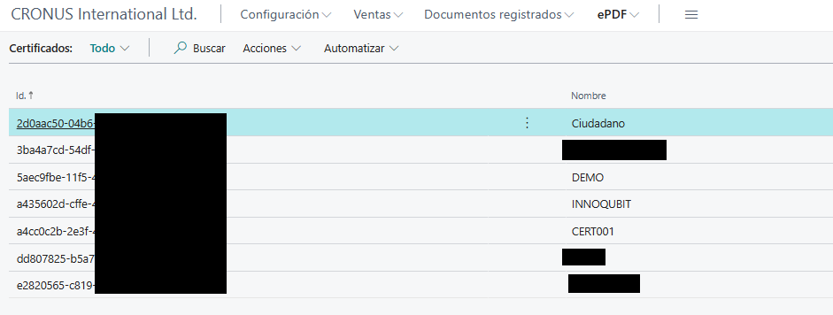 Certificados - InnoQubit Docs